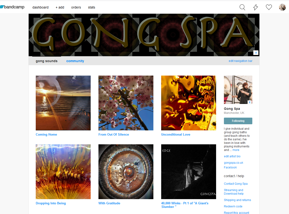 Gong Spa at home - Gong Spa - Manchester